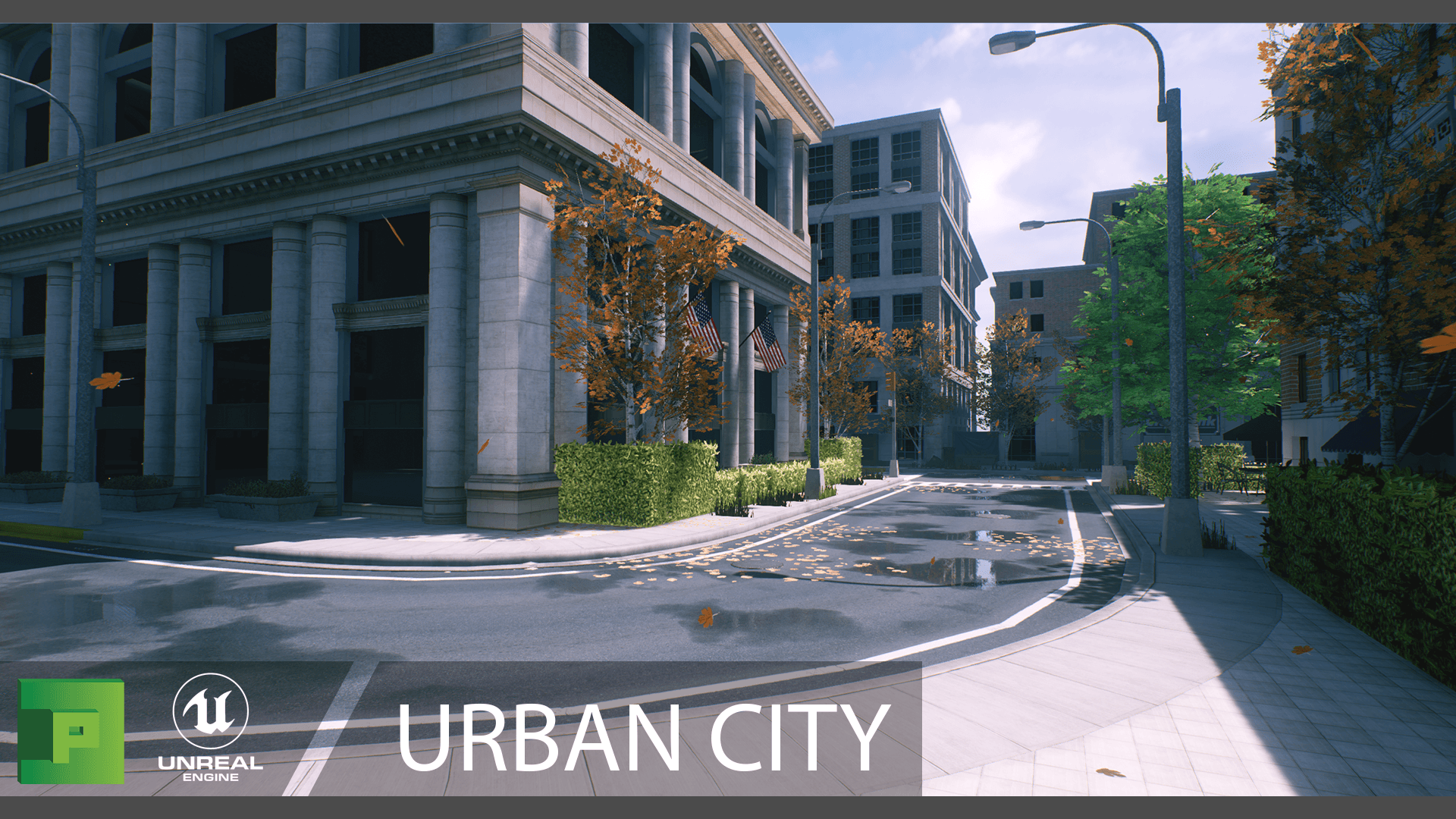 Unreal Engine Marketplace – Urban City | Free Download Unreal Engine 4 Environments & Packs